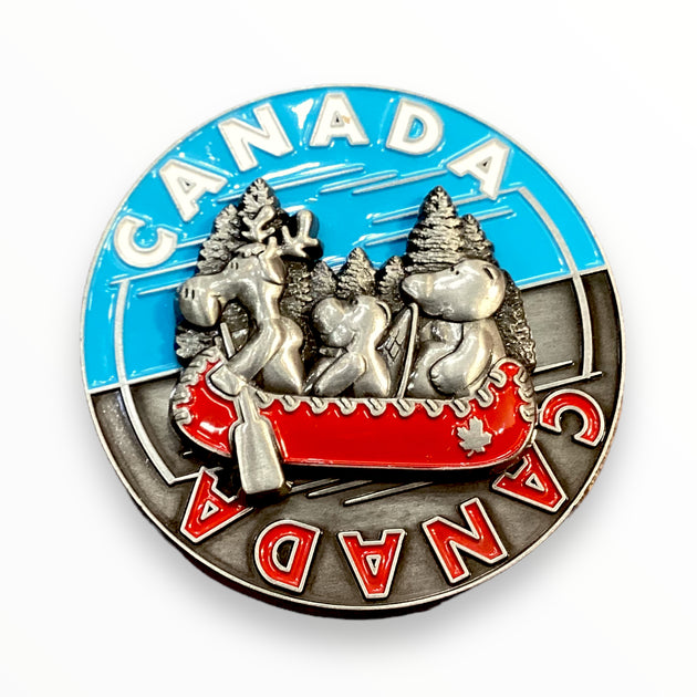 Canada Spinner refrigerator Magnet