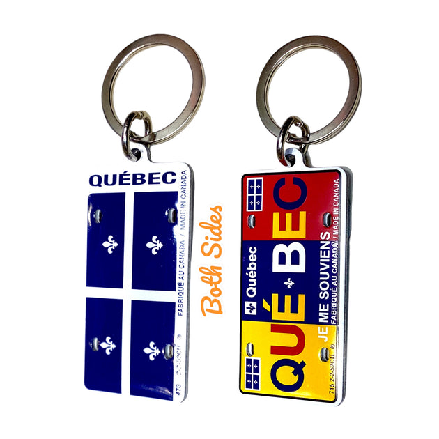 QUEBEC SOUVENIR KEYCHAIN