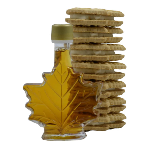 CANADA MAPLE SEASON & INUKSHUK SCENARY. MAPLE CREME COOKIES 325g Packa