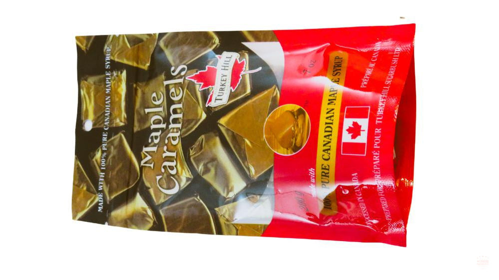 Maple Caramels - Turkey Hill 200g Made with Pure Maple Syrup