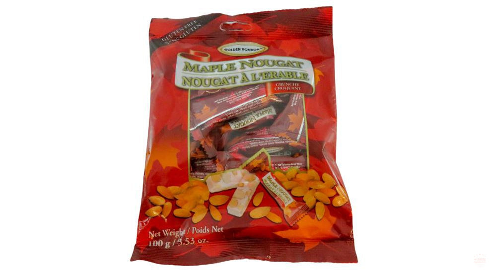 Maple Nougat - Crunchy & Soft 100 g by Canada True Maple Syrup Almond
