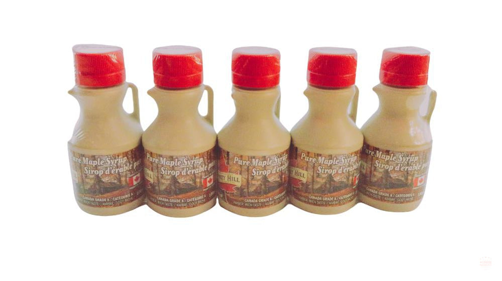 Turkey Hill Grade A Amber Jug 100ml x 5 Turkey Hill Pure Maple Syrup C