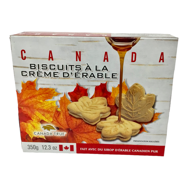Canada True Maple Syrup Cream Cookie 350g Pack - Canadian Pure Maple S