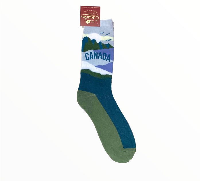 Canada Souvenir sunrise Socks