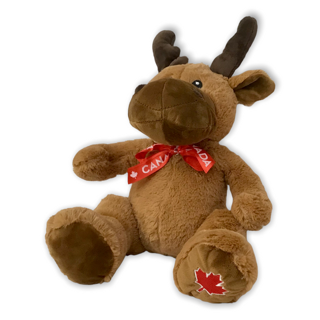 Canada Big Foot Moose Stuffed Animal 14” Soft Plush Toy